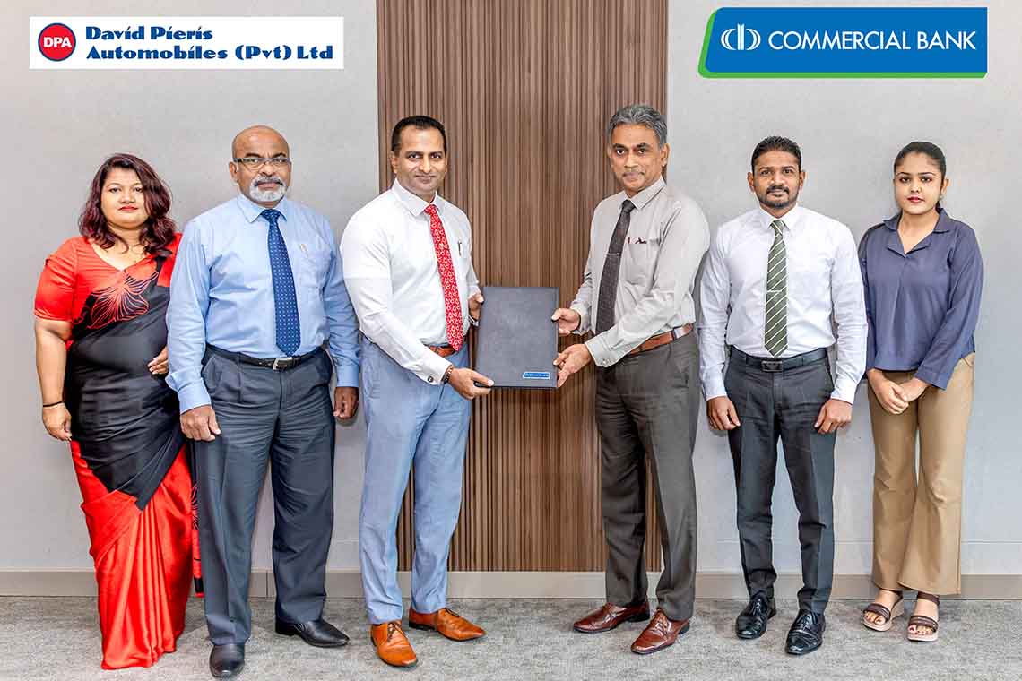 ComBank partners David Pieris Automobiles to offer attractive leasing ...